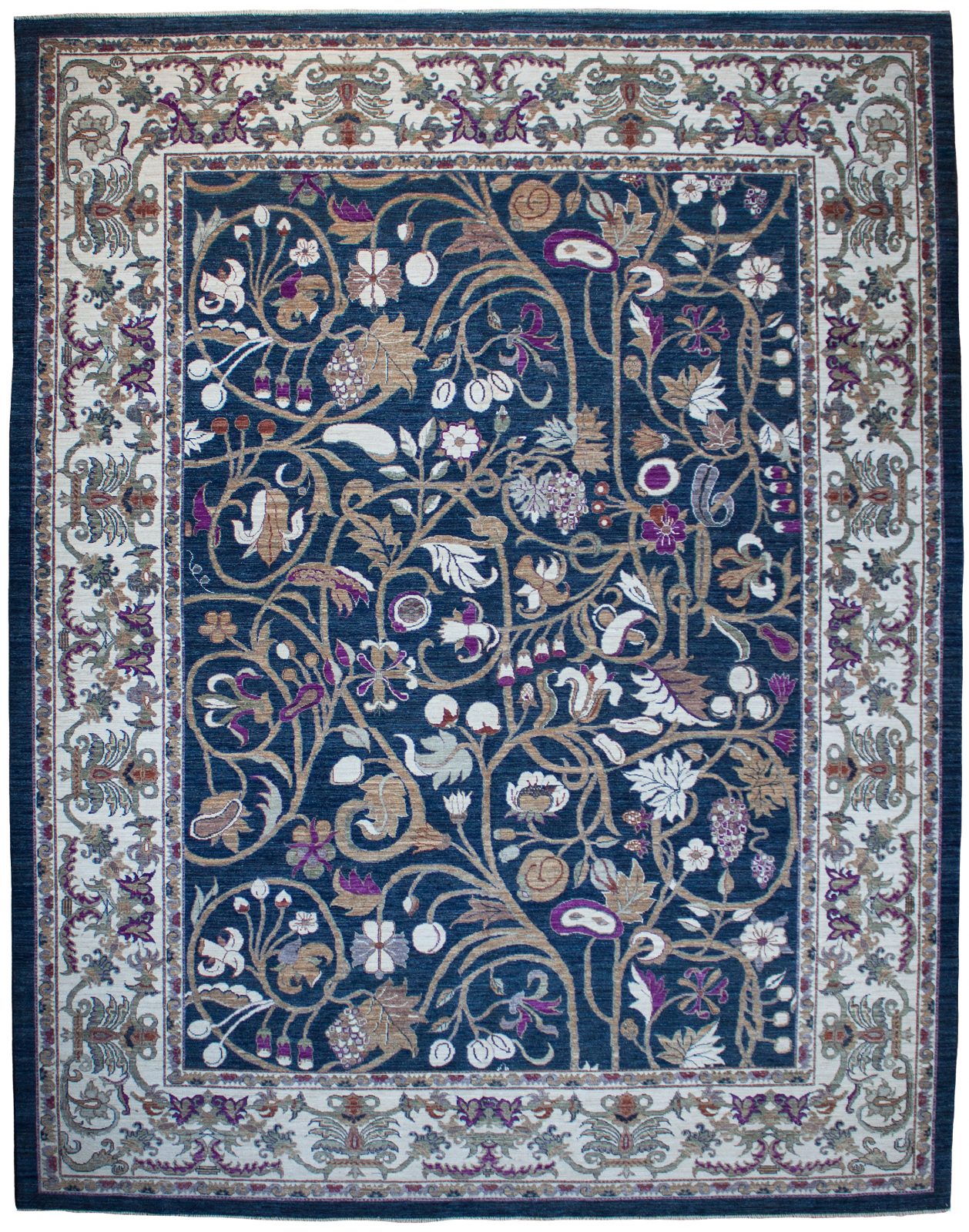Arts and Craft carpet, India - Farnham Antique Carpets